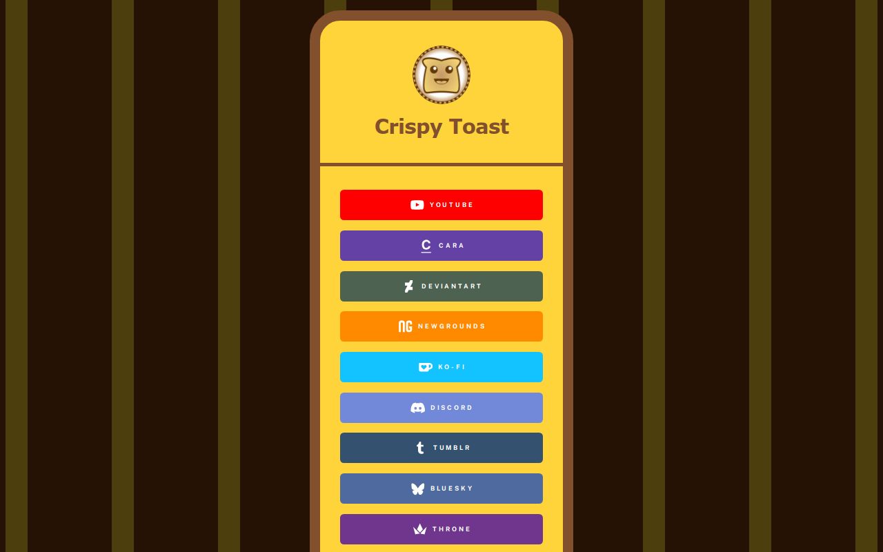 Crispy Toast's Card